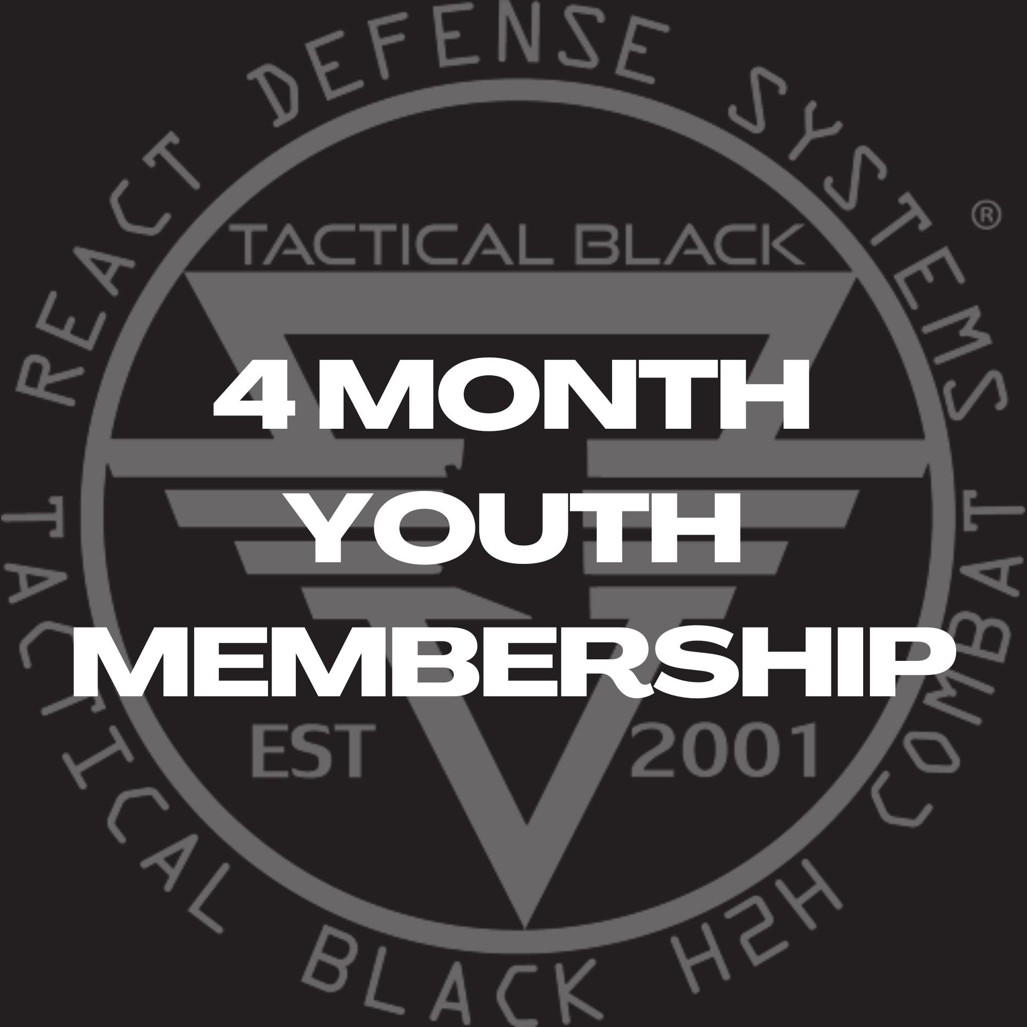 4 Month Youth Program – Tactical Black of Glendale